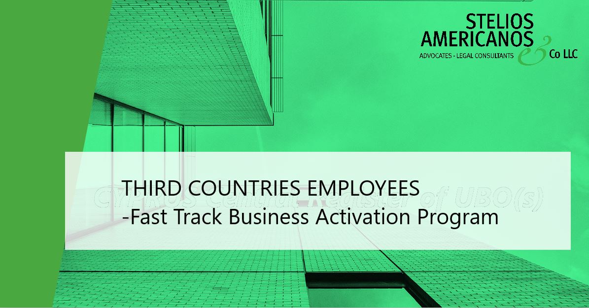 THIRD COUNTRIES EMPLOYEES - Fast Track Business Activation Program ...